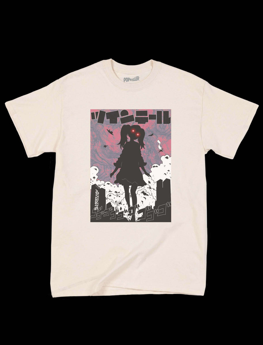 Popkiller Artist Series Sagaken Attacking Twin Tails Classic T-shirt